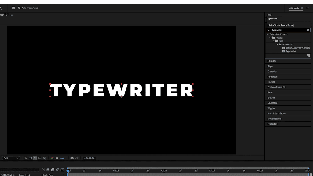 After Effects Text Animation Tutorial | Nexrender